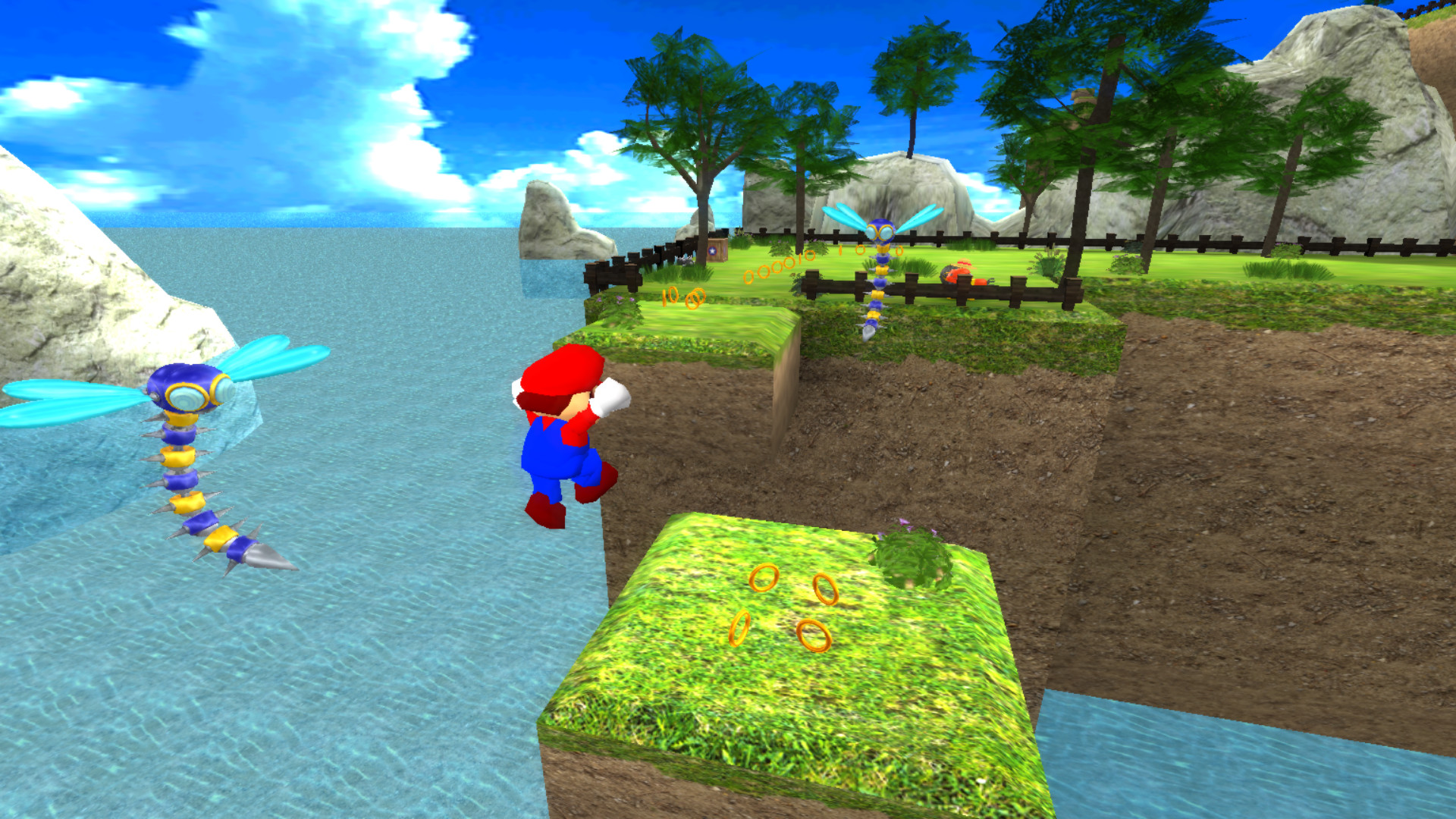 Odyssey Mario Mod for Sonic World DX | SWDX Mods