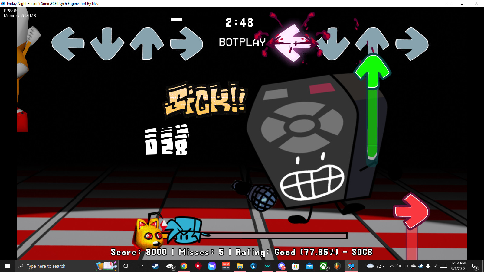 BFB Remote Playable Sprites With Chromatics! [Friday Night Funkin'] [Mods]