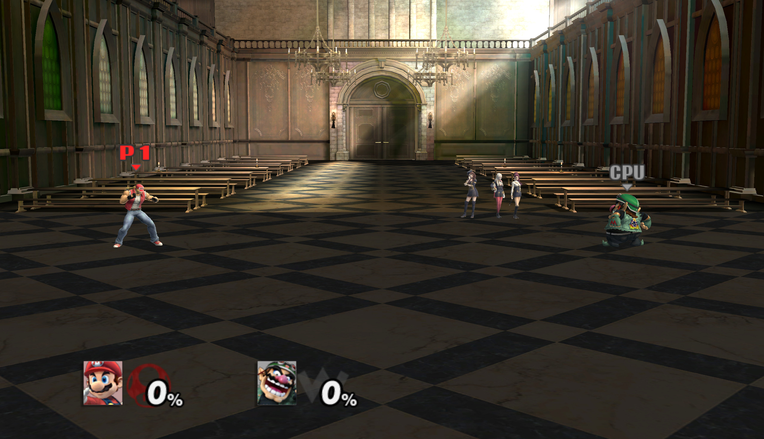 Garreg Mach Monastery (Hallway and Church) [Super Smash Bros. Brawl] [Mods]
