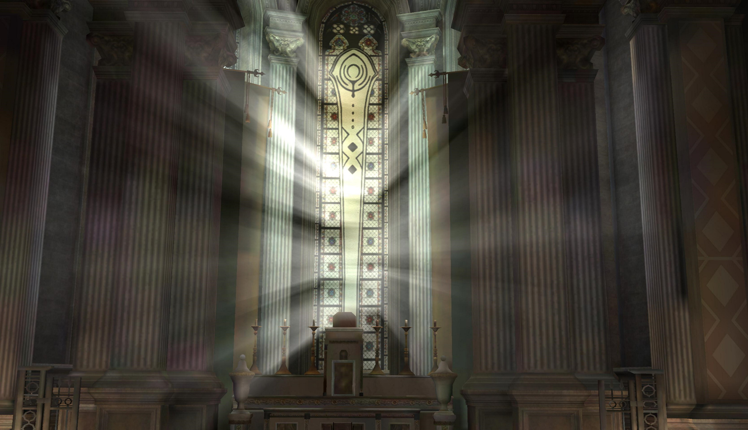 Garreg Mach Monastery (Hallway and Church) [Super Smash Bros. Brawl] [Mods]