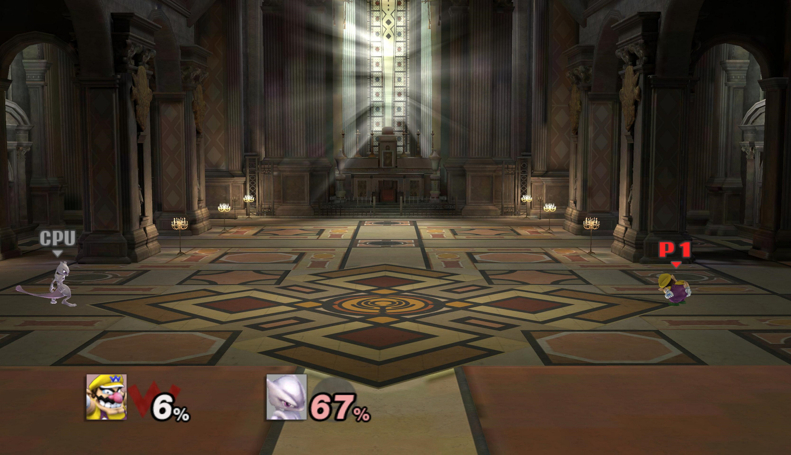 Garreg Mach Monastery (Hallway and Church) [Super Smash Bros. Brawl] [Mods]