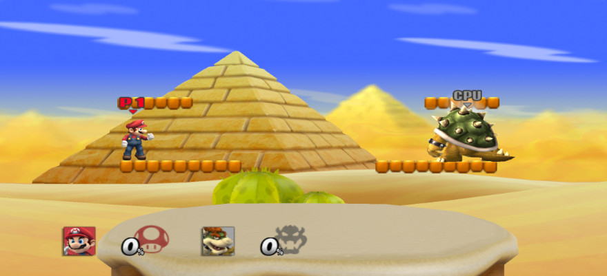 NSMBW Desert [Super Smash Bros. Brawl] [Mods]