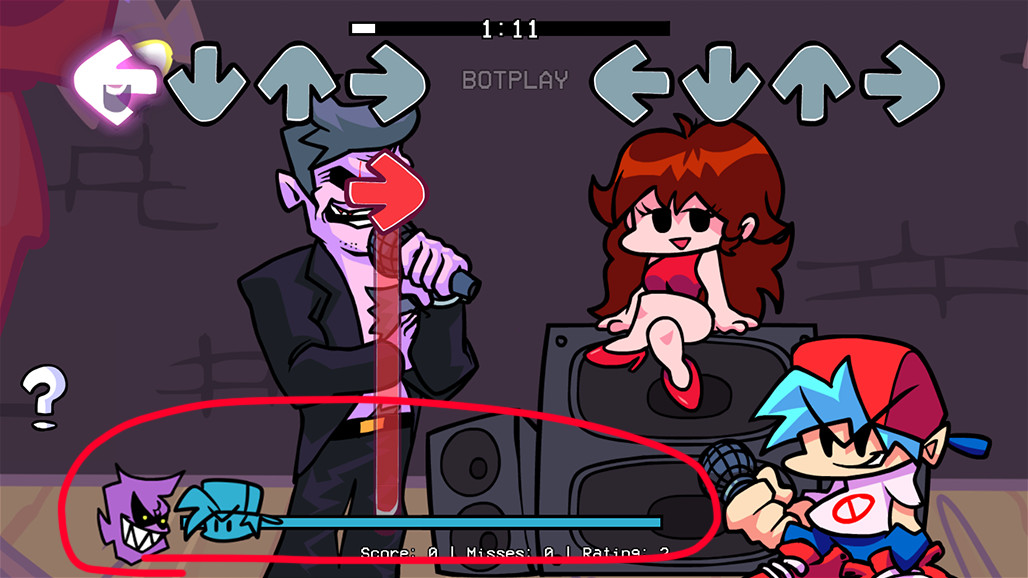 TabiHealthBar (Script/LUA)+NoteCombo & ratings Mod for Friday Night Funkin' | FNF Mods