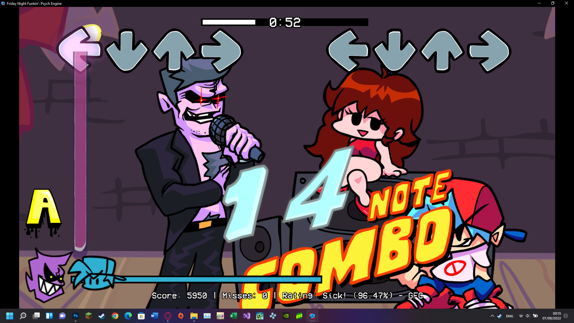 TabiHealthBar (Script/LUA)+NoteCombo & ratings Mod for Friday Night Funkin' | FNF Mods