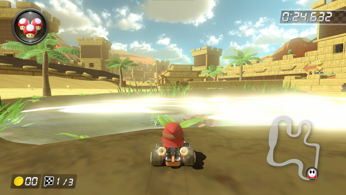 (Old) DS Desert Hills Mod for Mario Kart 8 Deluxe | MK8D Mods