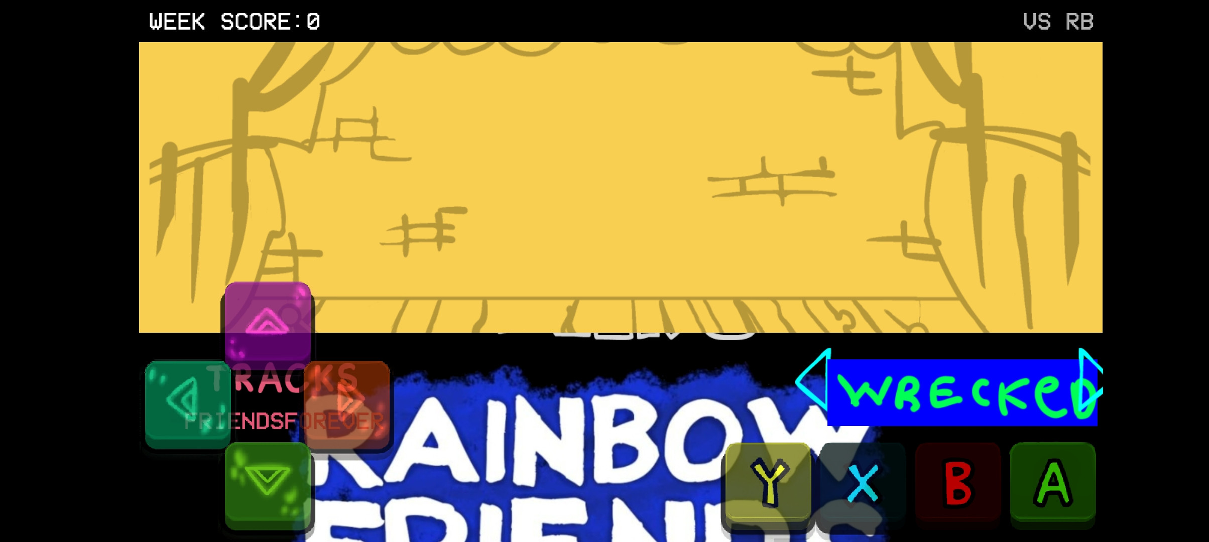 Fnf vs rainbow friends v2 fanmade Mod for Friday Night Funkin' | FNF Mods