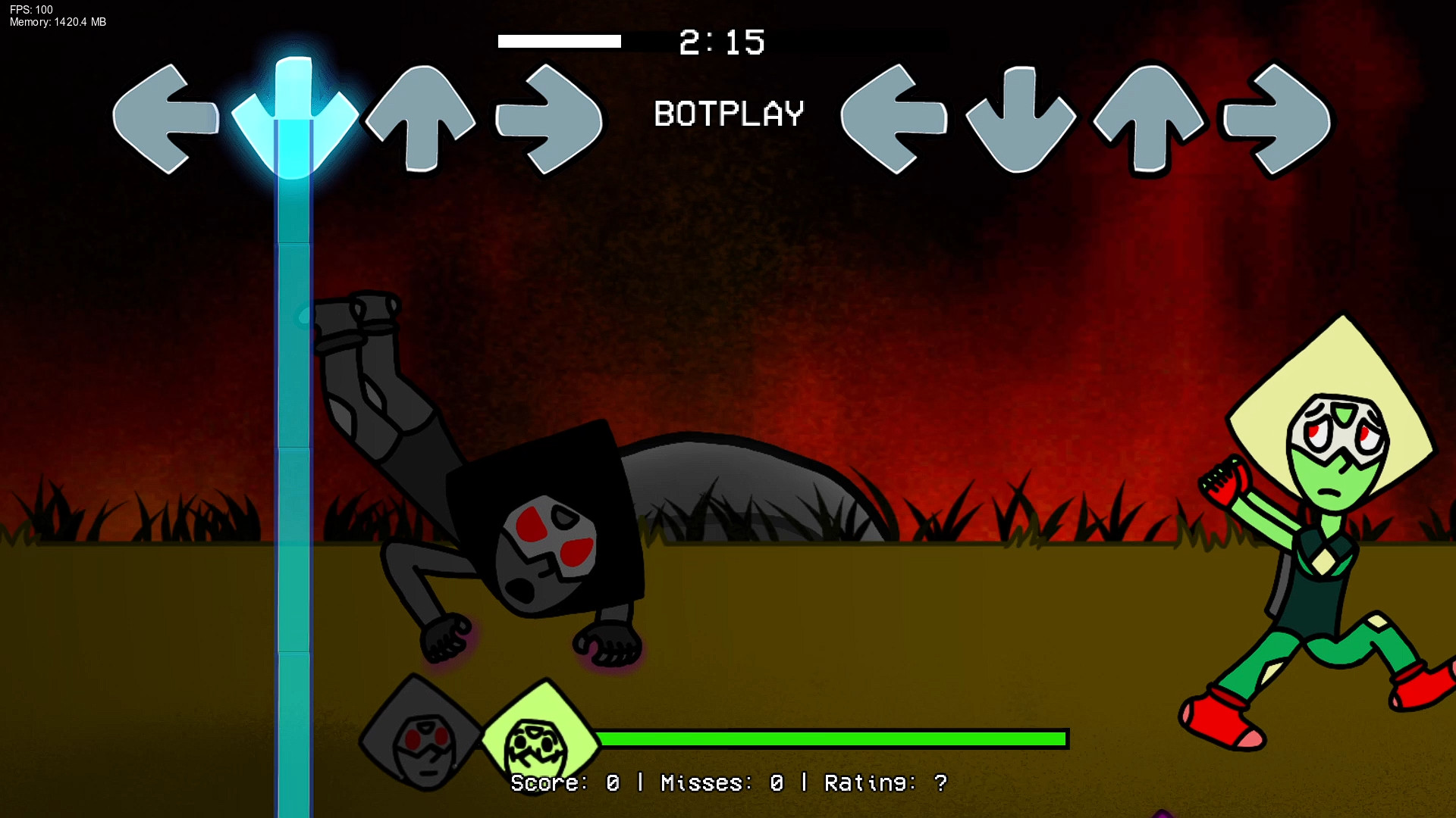 Confronting-yourself PeridotCZ [Friday Night Funkin'] [Mods]