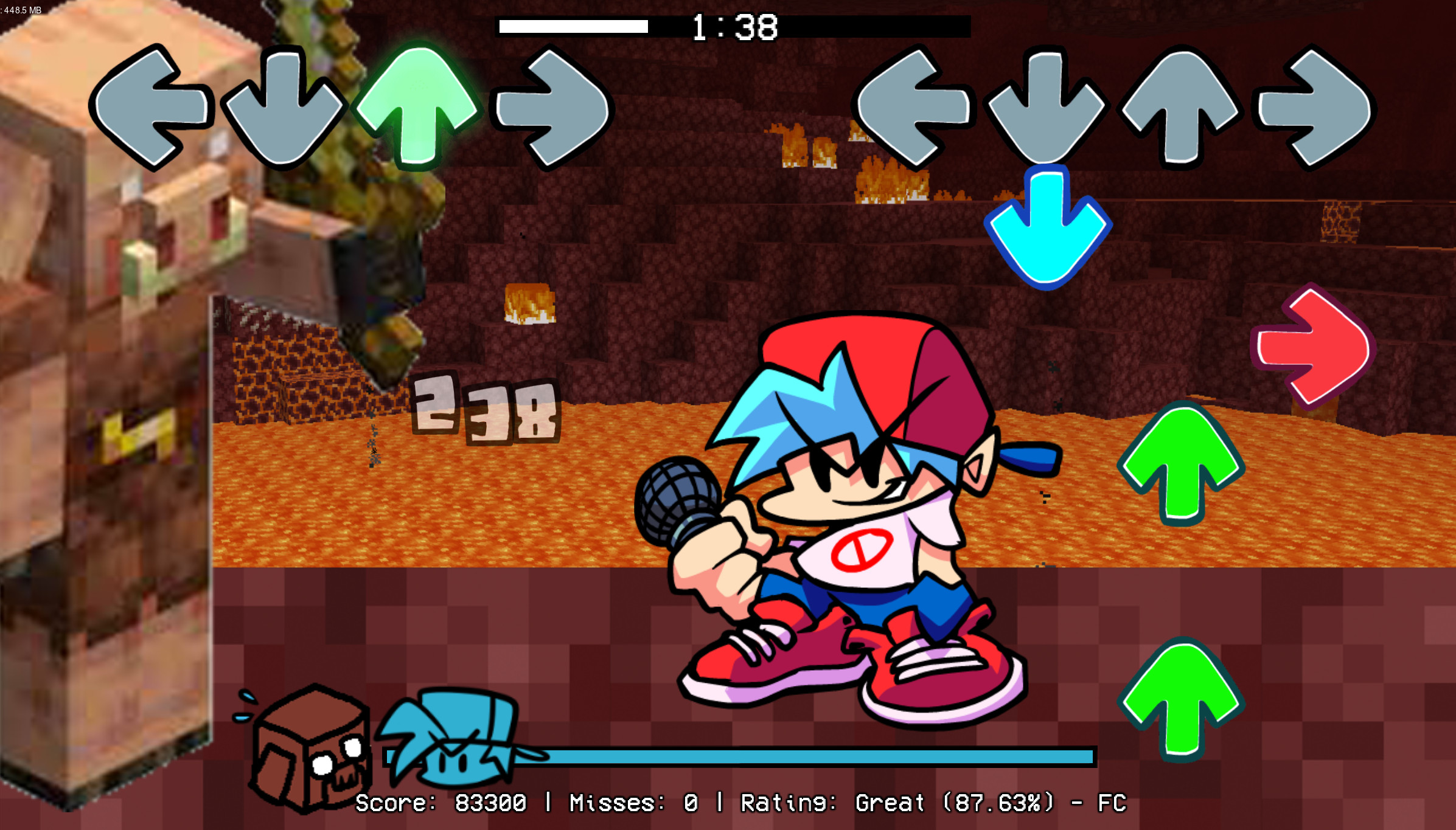 Friday Night Funkin' Vs Piglin (Pigstep Freestyle) Mod for Friday Night ...