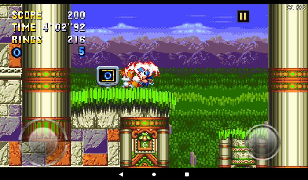 Hyper ring over Life hud & monitors [Sonic 3 A.I.R.] [Mods]