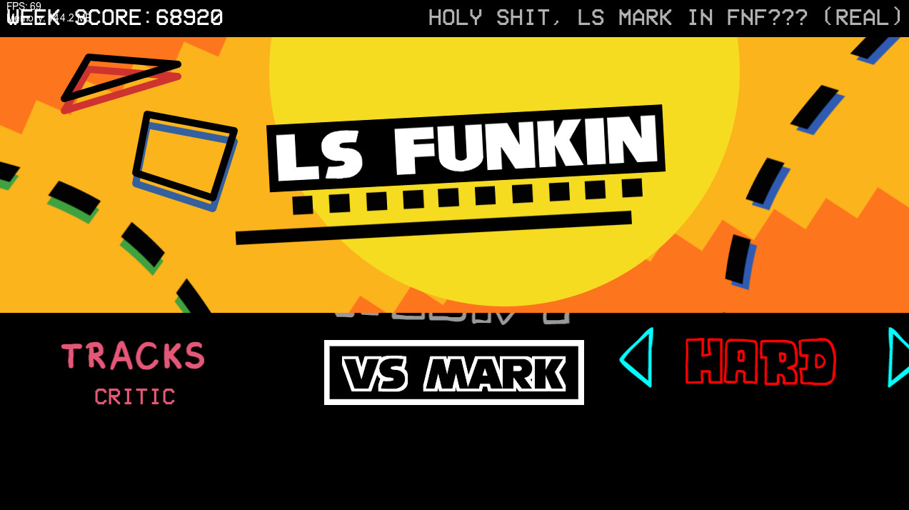 LS FUNKIN | FNF vs LS Mark Mod for Friday Night Funkin' | FNF Mods