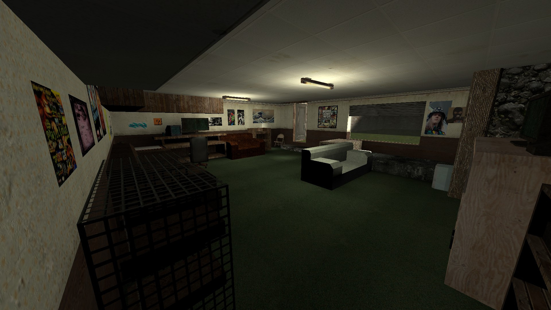 Basement Bedroom Mod for Garry's Mod | GMod Mods