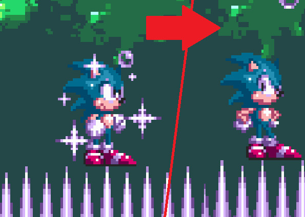invincibility is invisible [Sonic 3 A.I.R.] [Mods]