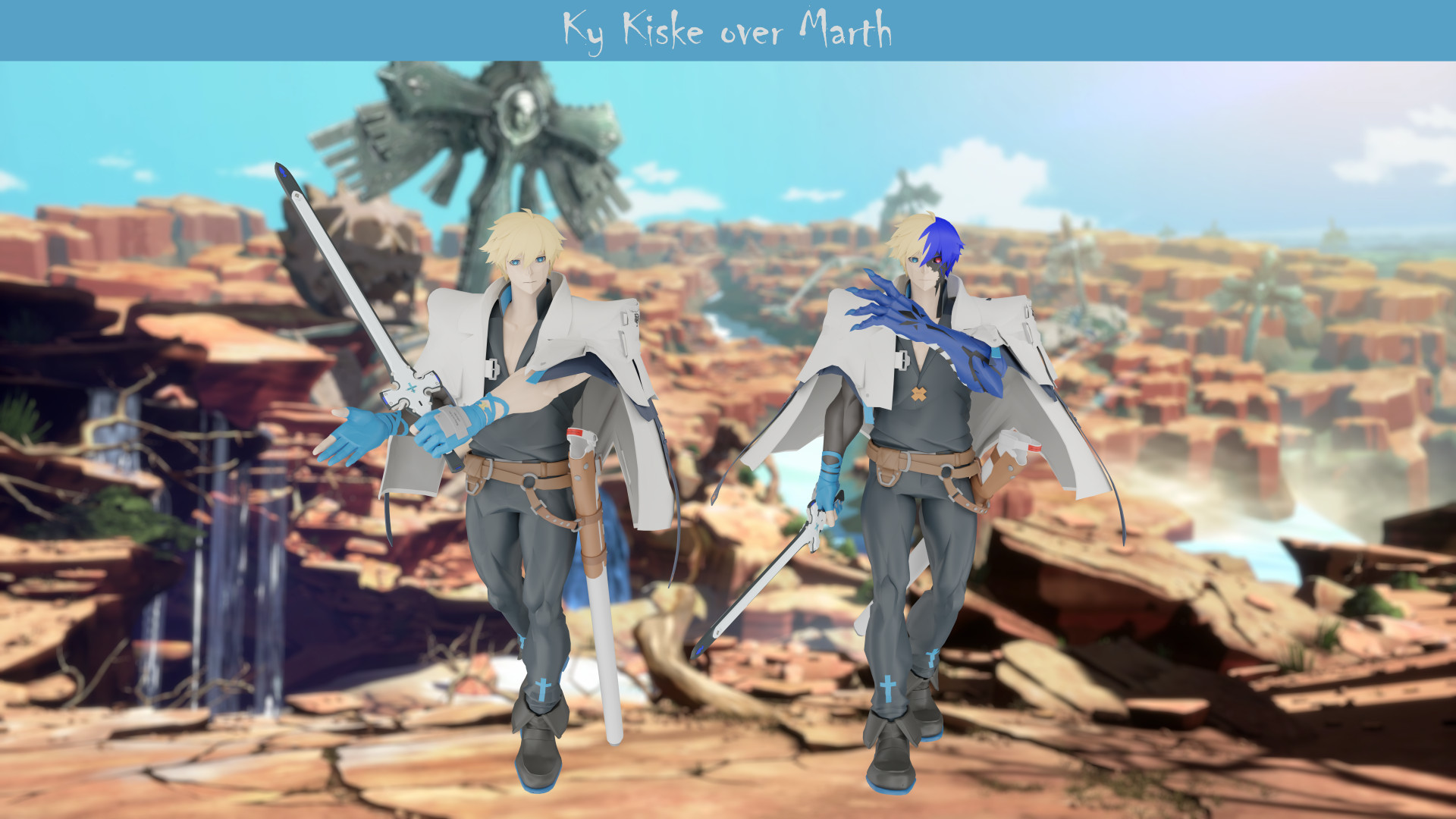 Ky Kiske over Marth Mod for Super Smash Bros. Ultimate | SSBU Mods