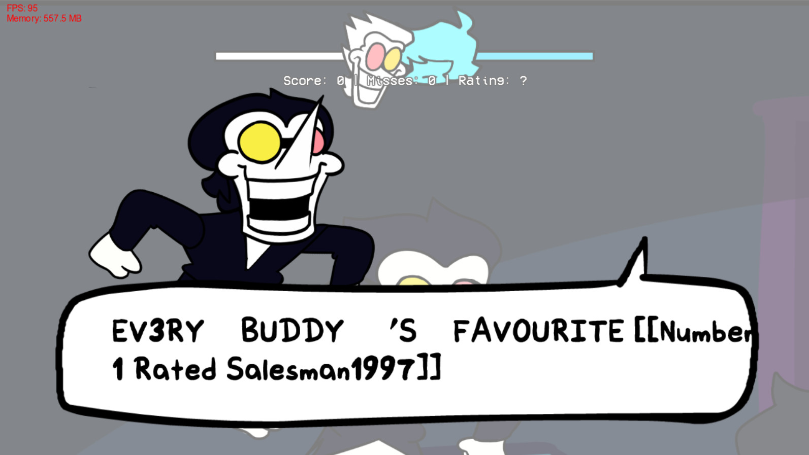 A deal with the salesman... (Spamton over Mike)) [Friday Night Funkin ...