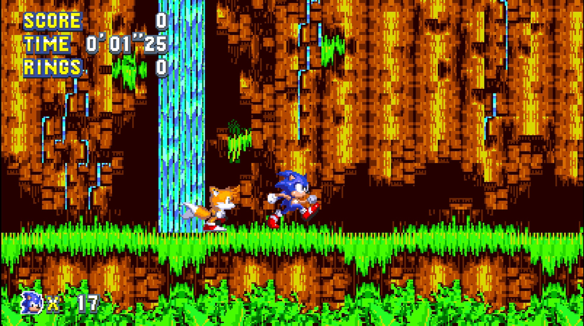 Sonic Mania 16-bit HUD Mod for Sonic 3 A.I.R. | S3AIR Mods
