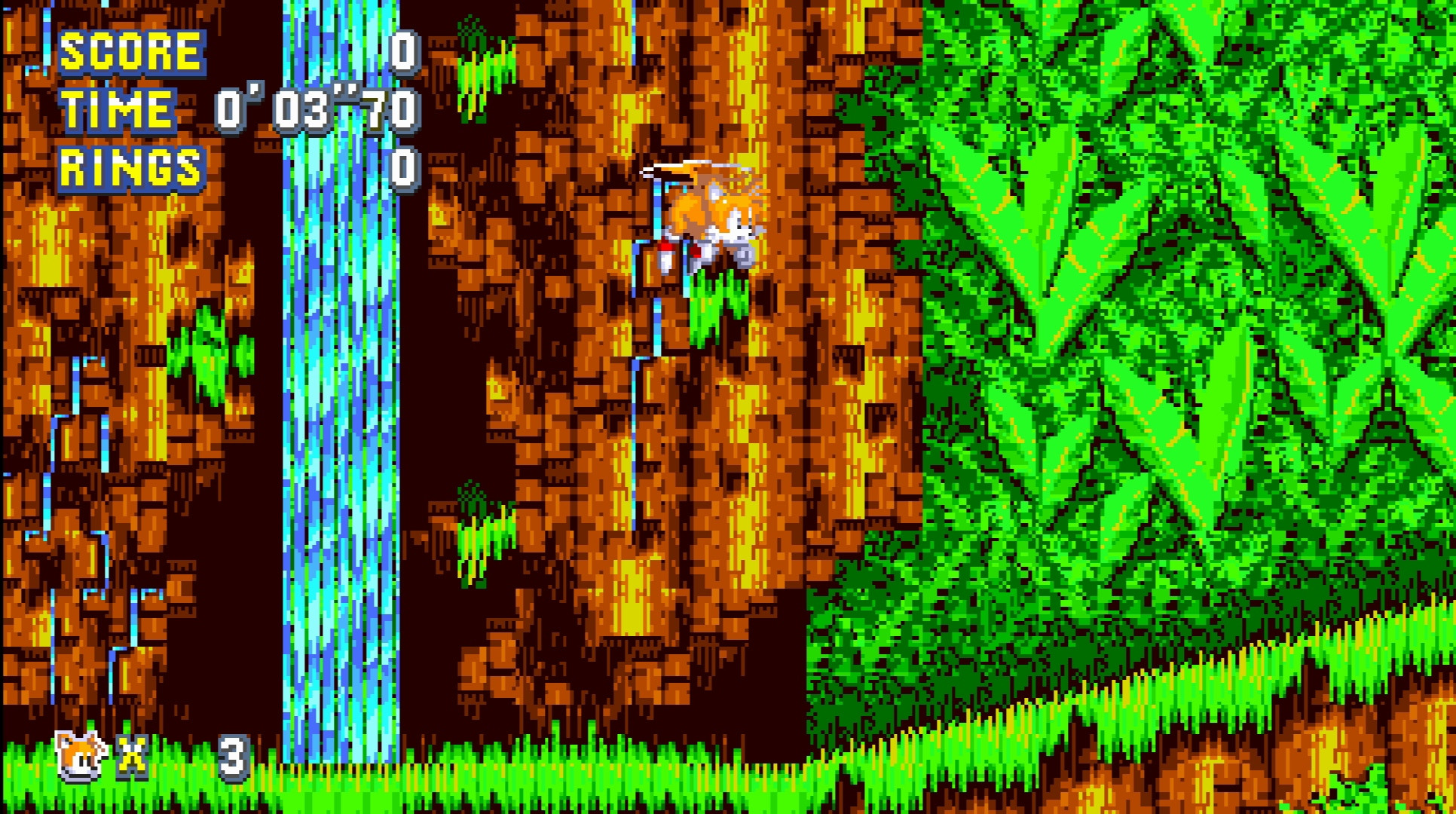 Sonic Mania 16-bit HUD Mod for Sonic 3 A.I.R. | S3AIR Mods
