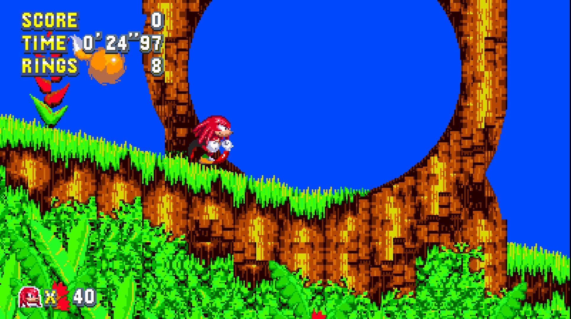 Sonic Mania 16-bit HUD Mod for Sonic 3 A.I.R. | S3AIR Mods