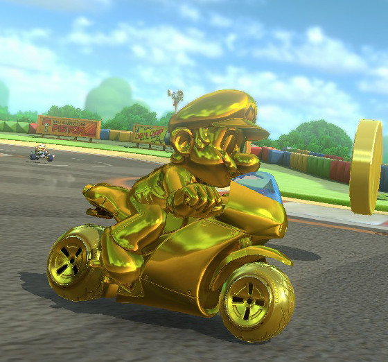 Gold Standard Bike / Gold Sport Bike Mod for Mario Kart 8 Deluxe | MK8D ...