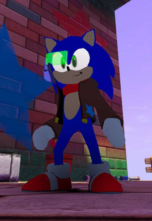 Sonic with Jacket Mod Mod for Spark The Electric Jester 3 | Spark 3 Mods