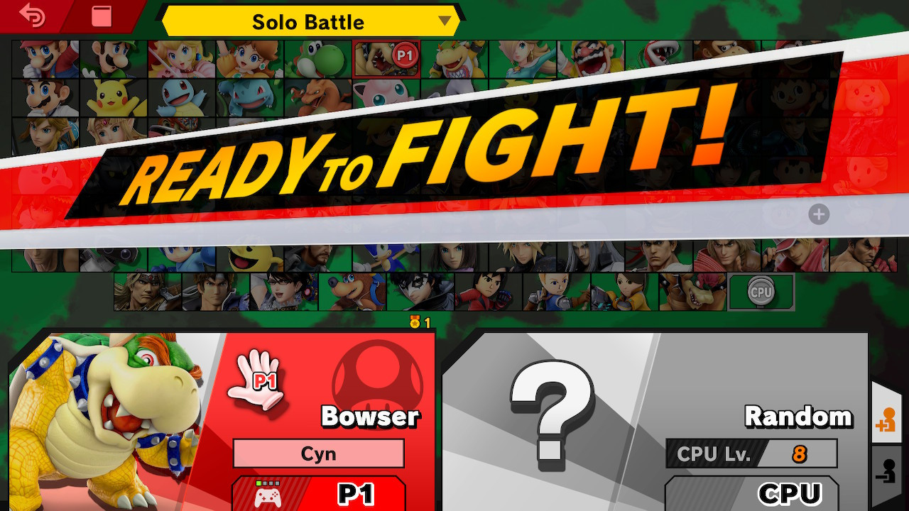 Super Mario 64 Bowser Alternate UI Mod for Super Smash Bros. Ultimate ...