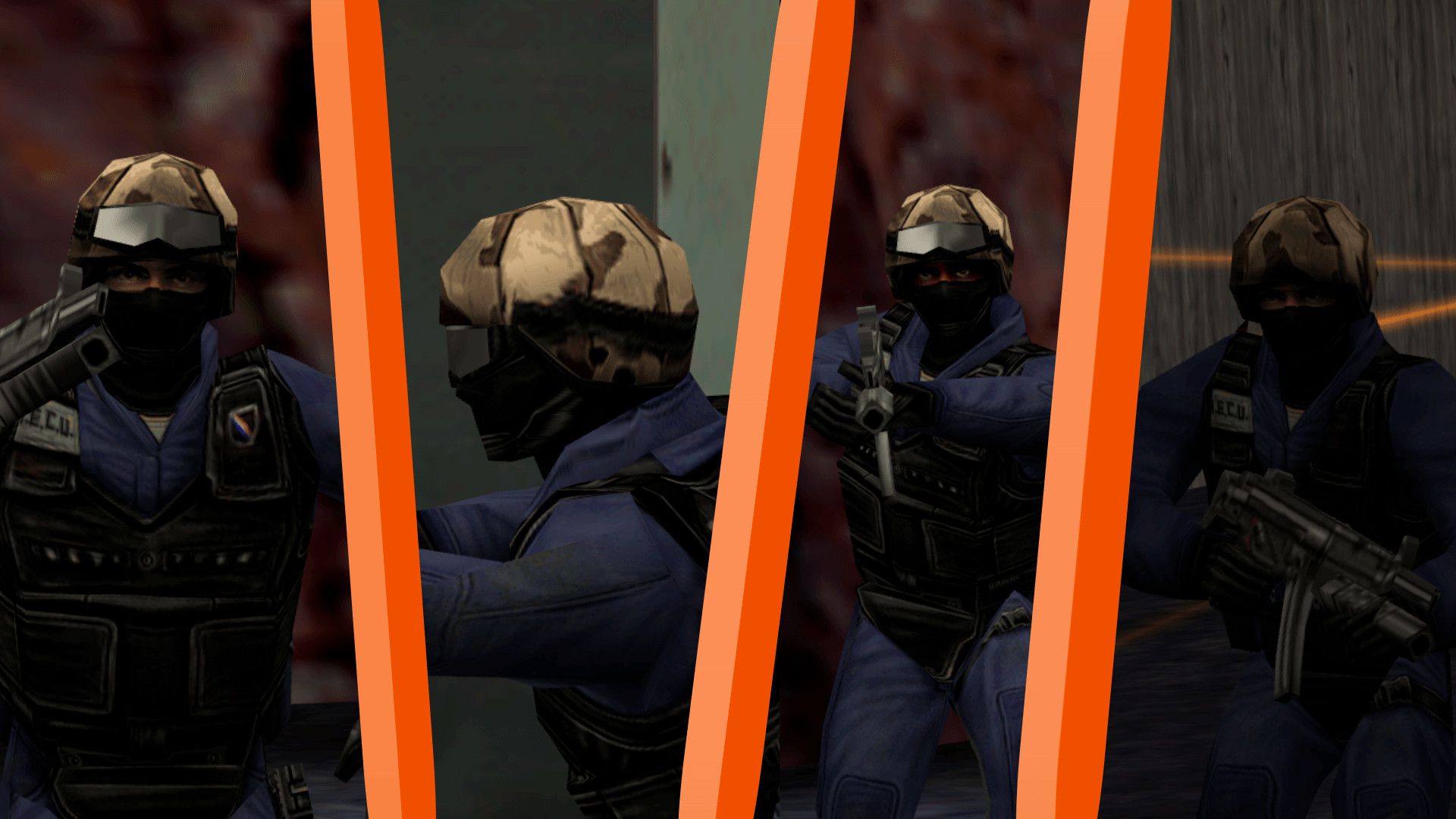 CS 1.6 GSG-9 operator as Grunts (HL1). Mod for Half-Life | HL Mods