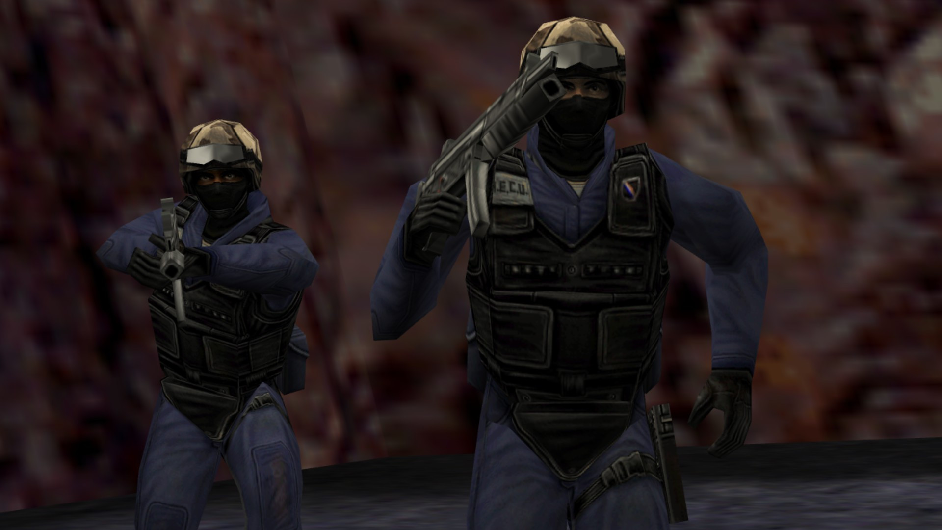 CS 1.6 GSG-9 operator as Grunts (HL1). [Half-Life] [Mods]