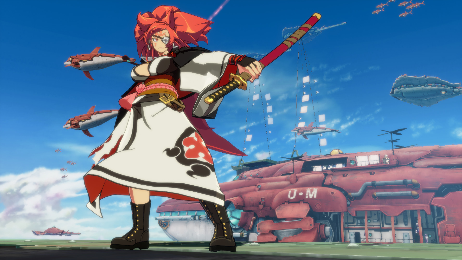 Boots for Baiken Mod for GUILTY GEAR -STRIVE- | GGST Mods