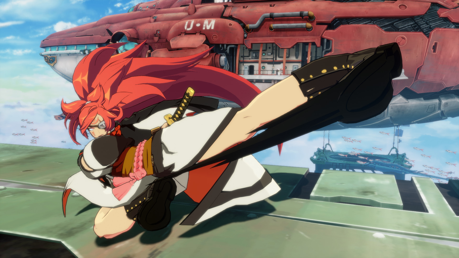 Boots for Baiken Mod for GUILTY GEAR -STRIVE- | GGST Mods