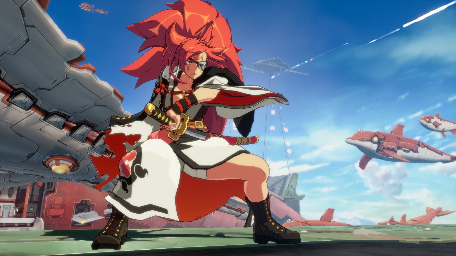 Boots for Baiken Mod for GUILTY GEAR -STRIVE- | GGST Mods