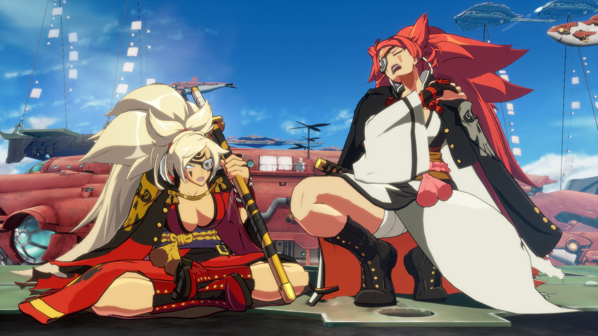 Boots for Baiken Mod for GUILTY GEAR -STRIVE- | GGST Mods
