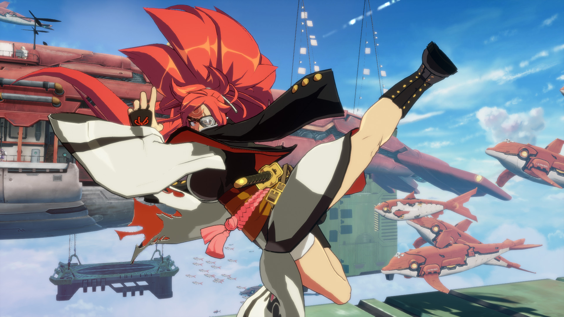 Boots for Baiken Mod for GUILTY GEAR -STRIVE- | GGST Mods