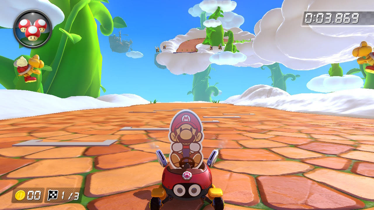 Paper Mario (Port/Edit) Mod for Mario Kart 8 Deluxe | MK8D Mods