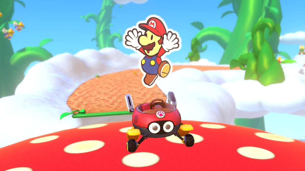 Paper Mario (Port/Edit) Mod for Mario Kart 8 Deluxe | MK8D Mods