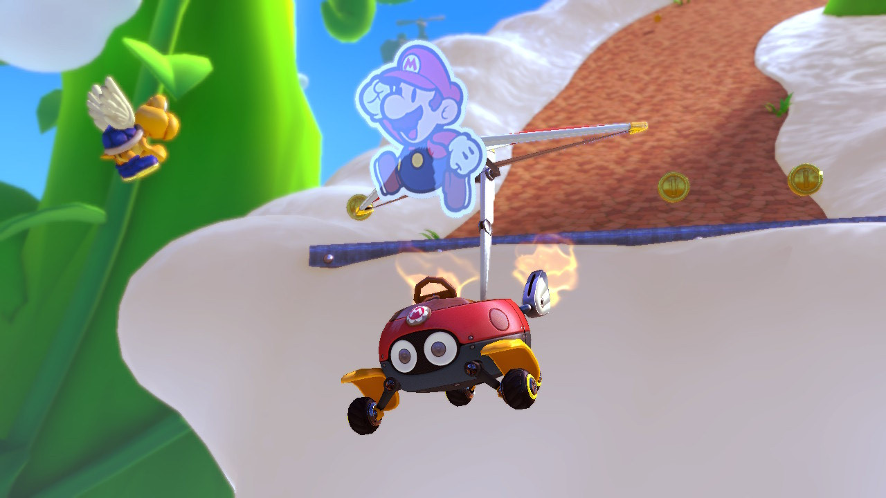Paper Mario (Port/Edit) Mod for Mario Kart 8 Deluxe | MK8D Mods