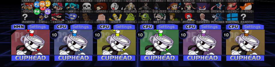 New GFX For Cuphead! Mod for Super Smash Bros. Crusade | SSBC Mods