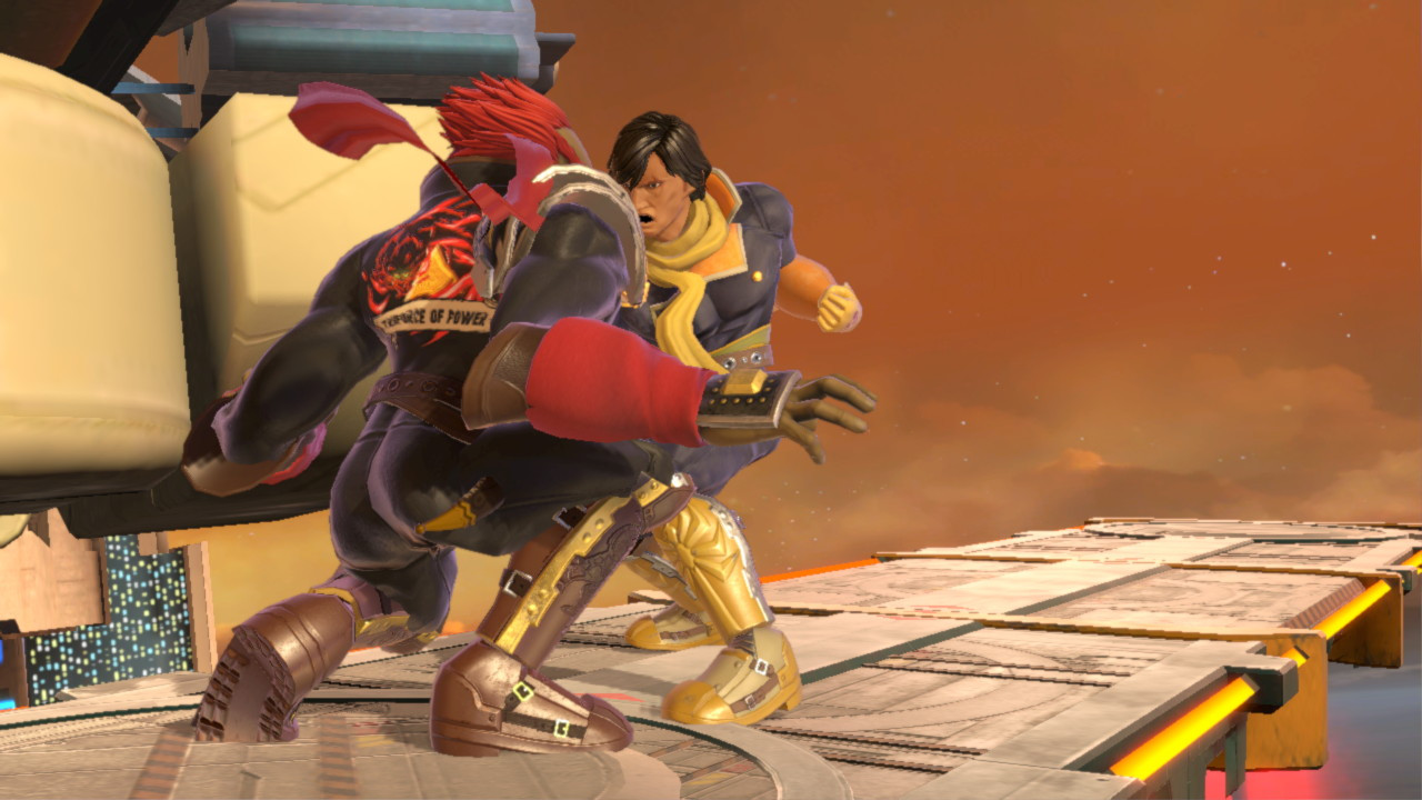 Maskless/Helmetless Captain Falcon Mod for Super Smash Bros. Ultimate ...