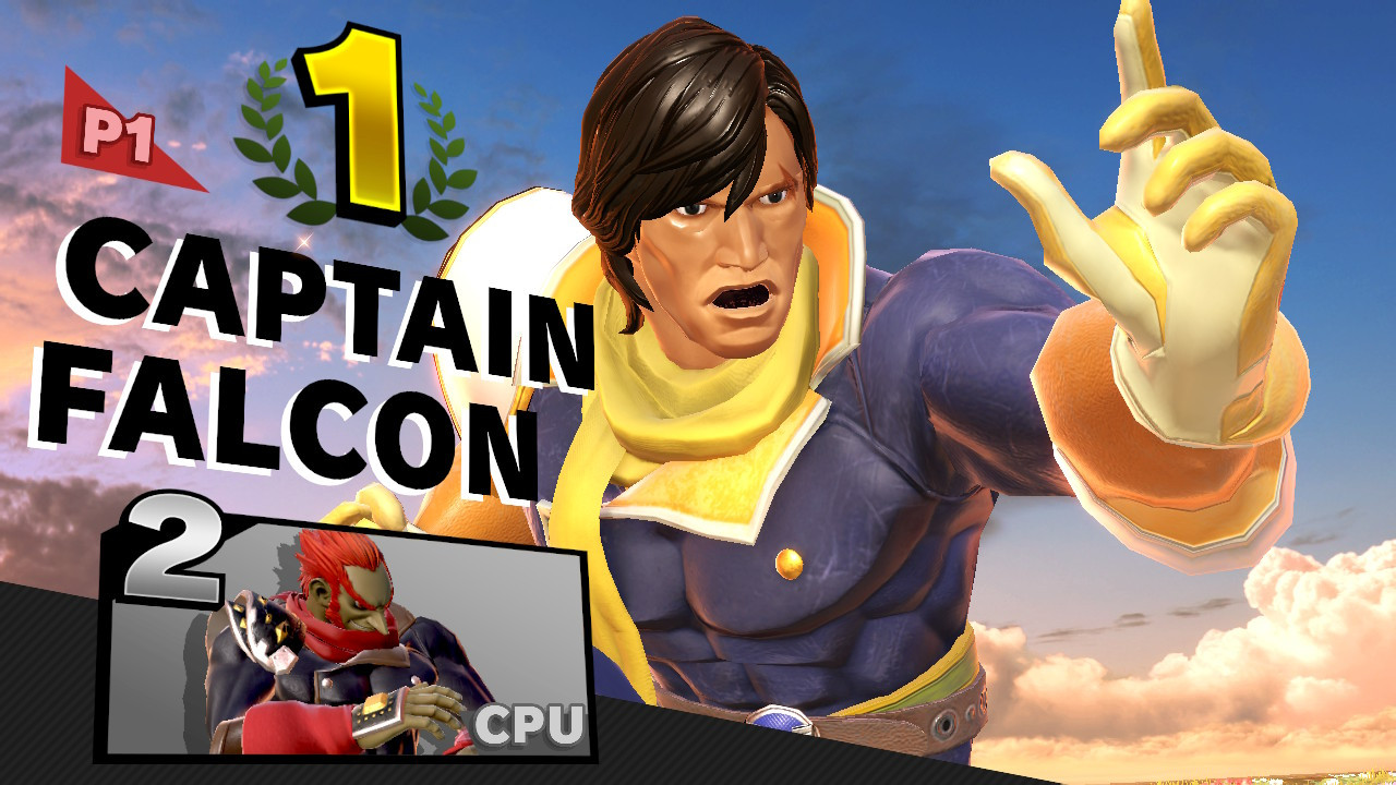 Maskless/Helmetless Captain Falcon Mod for Super Smash Bros. Ultimate | SSBU Mods