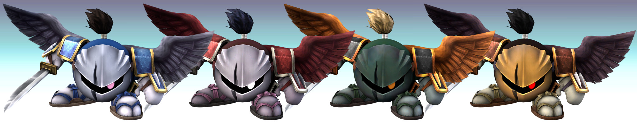 Brawl Meta Knight Pose Cosmetic Pack Mod for Super Smash Bros. Brawl ...