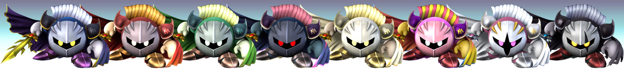 Brawl Meta Knight Pose Cosmetic Pack Mod for Super Smash Bros. Brawl ...