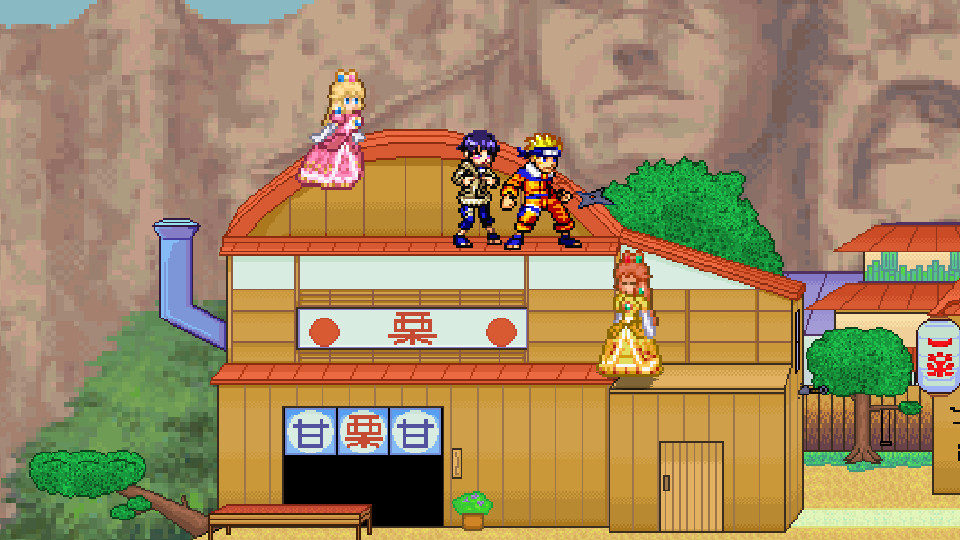 Hidden Leaf Village (Old SSF2) Stage Mod for Super Smash Bros. Crusade ...