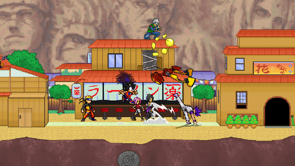 Hidden Leaf Village (Old SSF2) Stage Mod for Super Smash Bros. Crusade ...