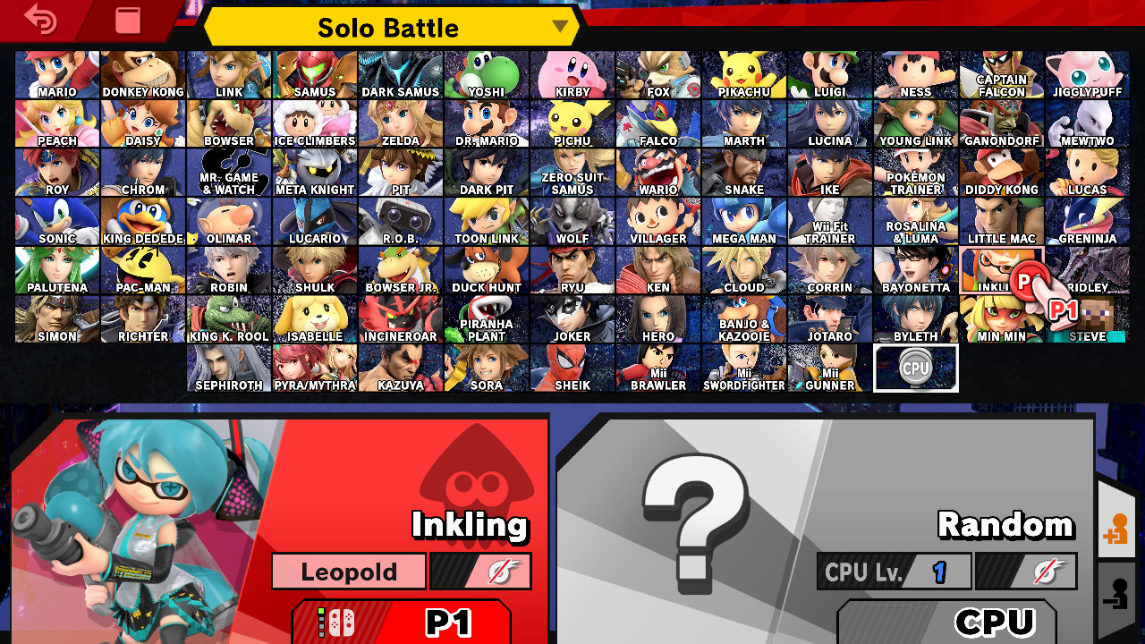 Splatsune Inku Mod for Super Smash Bros. Ultimate | SSBU Mods