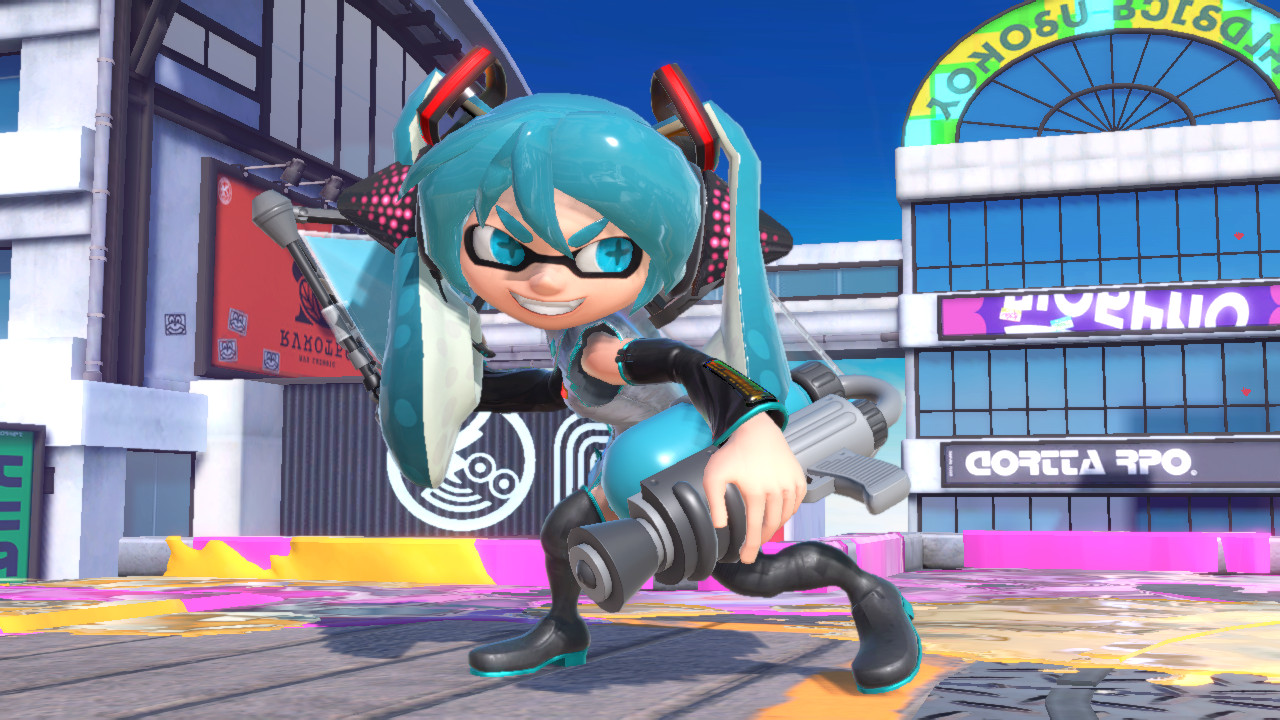 Splatsune Inku Mod for Super Smash Bros. Ultimate | SSBU Mods