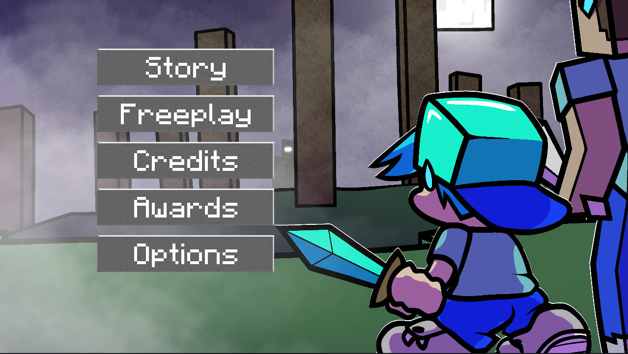 Vs Herobrine Reborn | Reborn Tales Mod for Friday Night Funkin' | FNF Mods