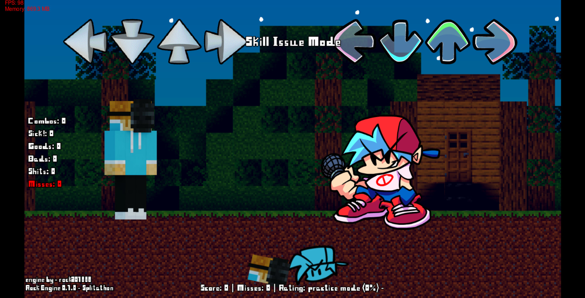 VS rock & rrs v0.1 Mod for Friday Night Funkin' | FNF Mods