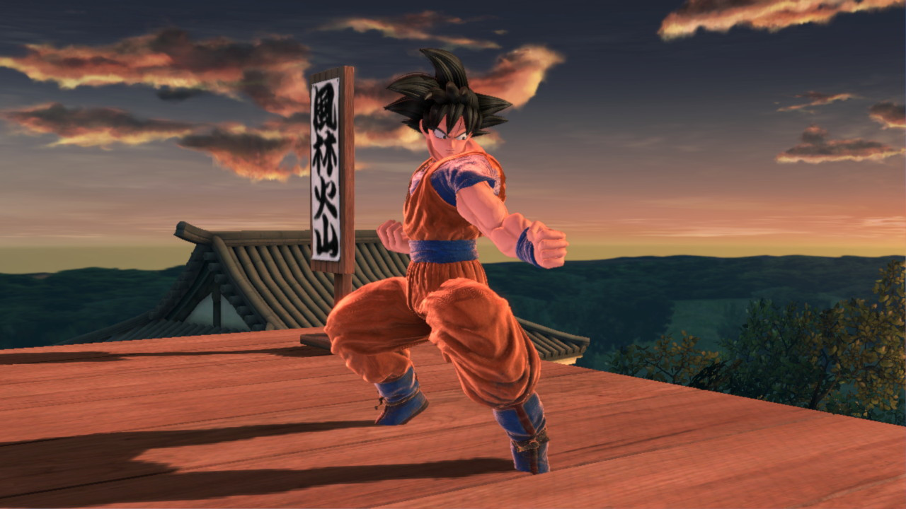 Goku Over Ryu WIFI Safe Mod for Super Smash Bros. Ultimate | SSBU Mods