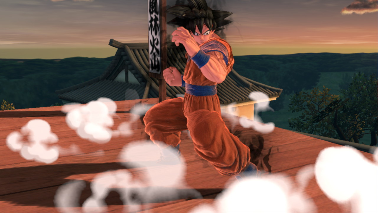 Goku Over Ryu WIFI Safe Mod for Super Smash Bros. Ultimate | SSBU Mods