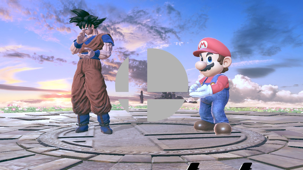 Goku Over Ryu WIFI Safe Mod for Super Smash Bros. Ultimate | SSBU Mods