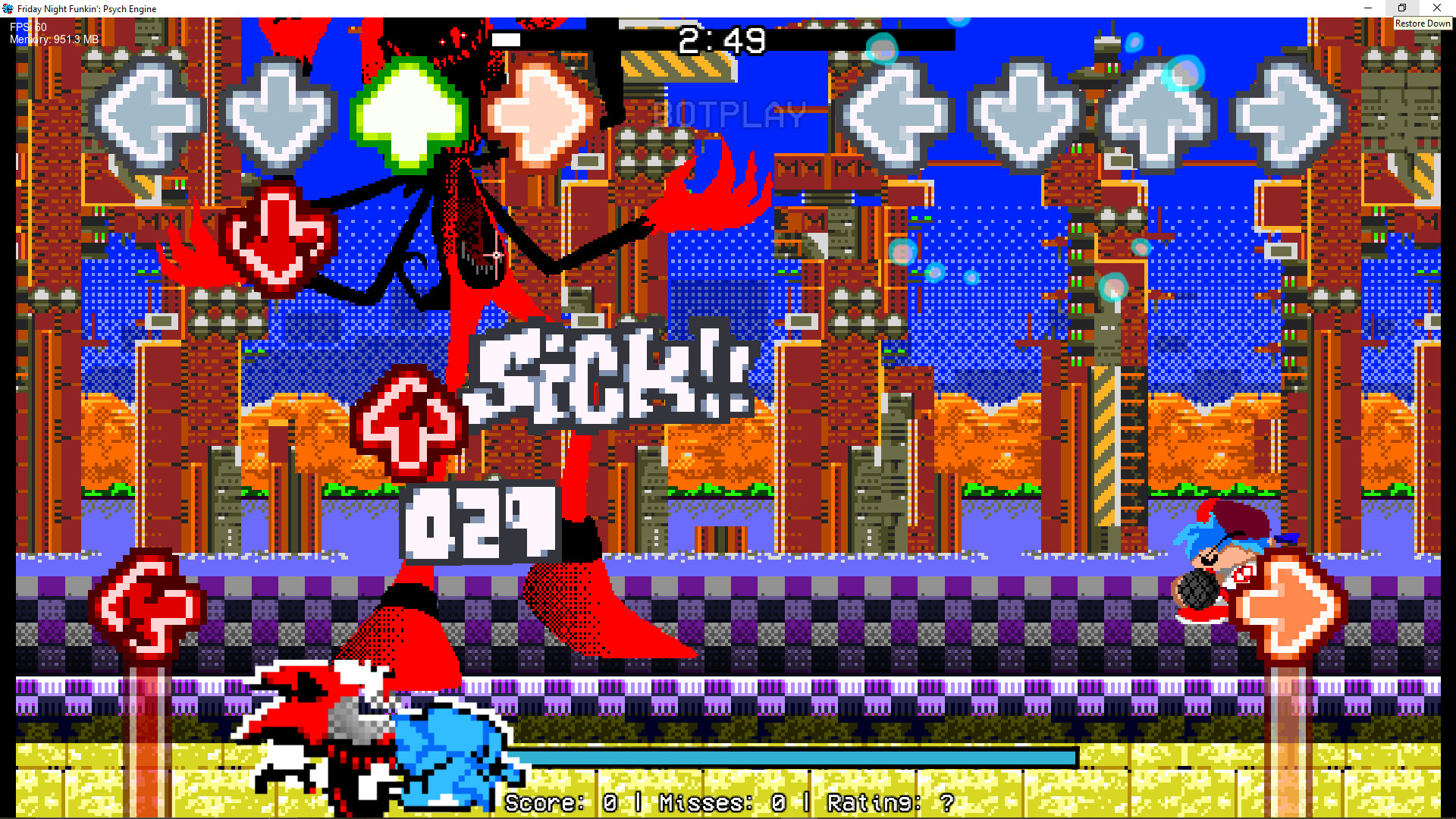 Fatality (Zeroh Remix) Charted [Friday Night Funkin'] [Mods]