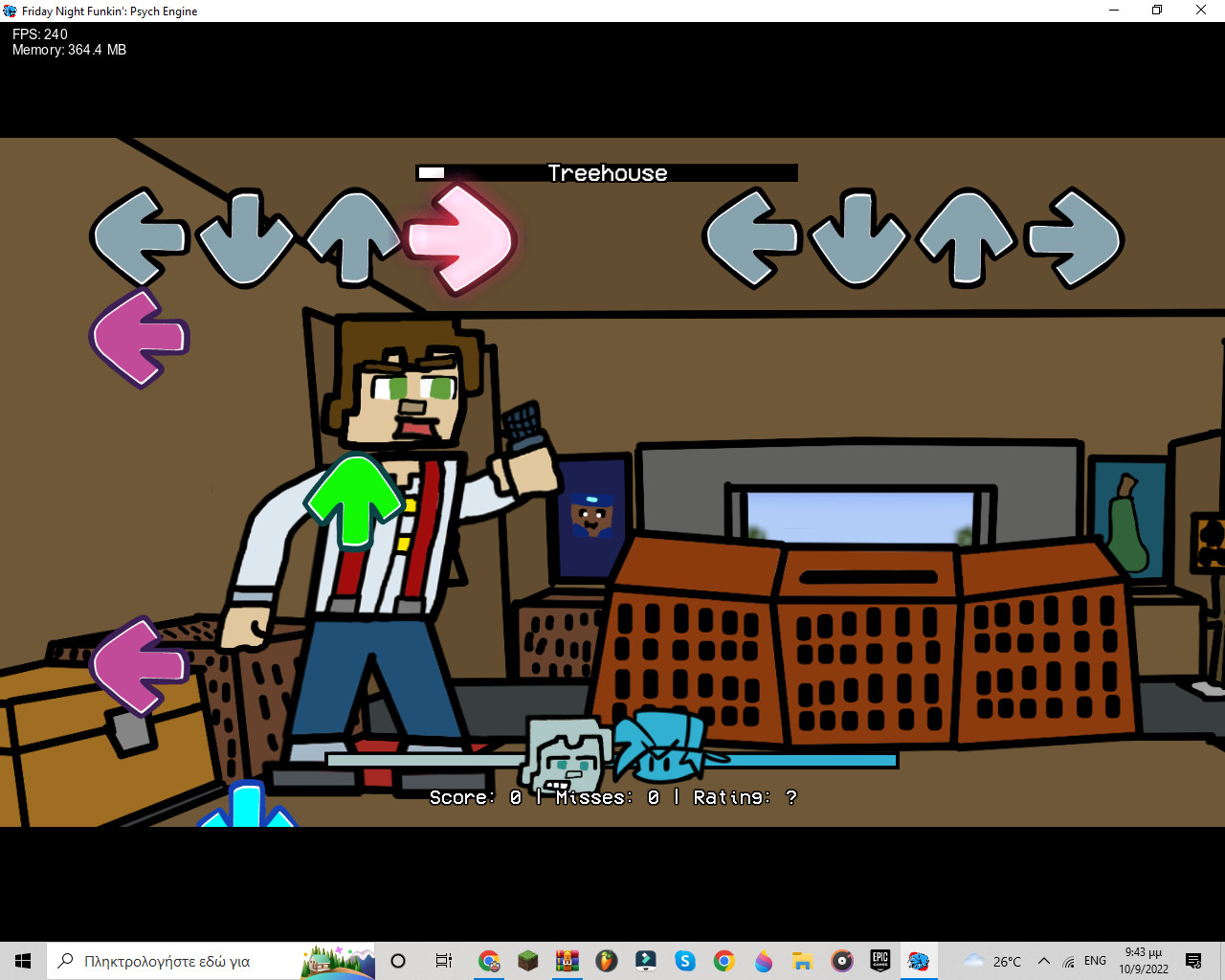 Minecraft: Funkin' Mode Mod for Friday Night Funkin' | FNF Mods